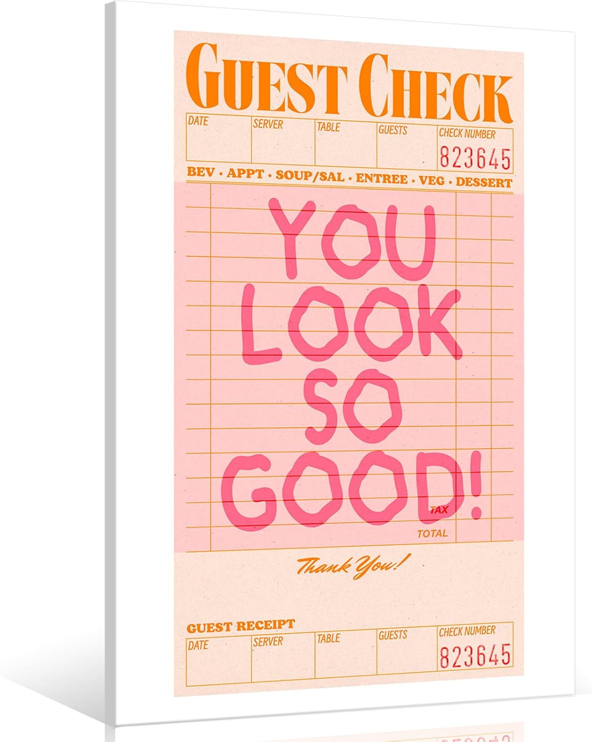 ASPORIC Pink Funky Queen of Hearts Playing Card Posters,Positive Room ...