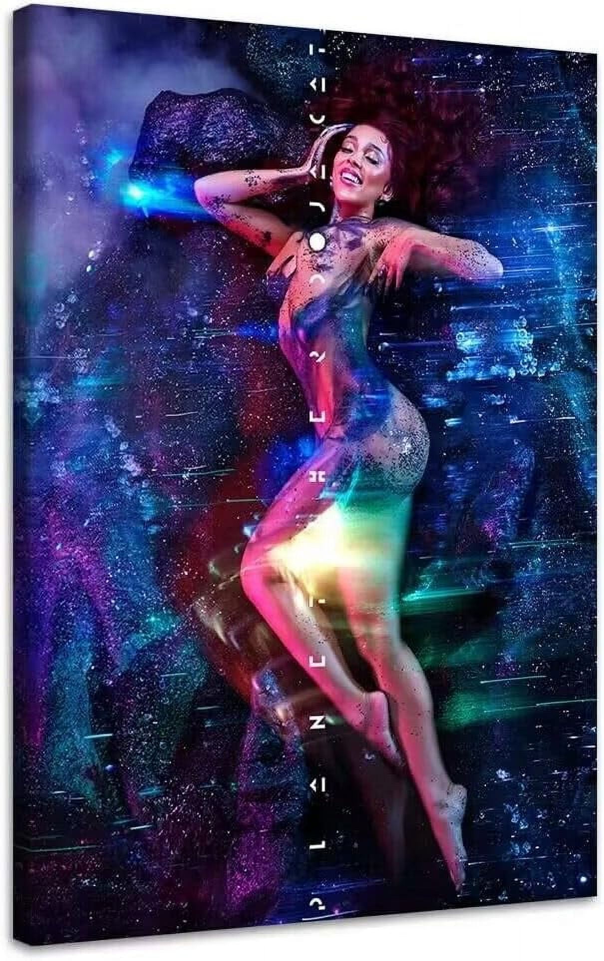 ASPORIC Poster Album Cover'' Planet Her ''Poster Canvas painting gift Room decoration (Unframed ...