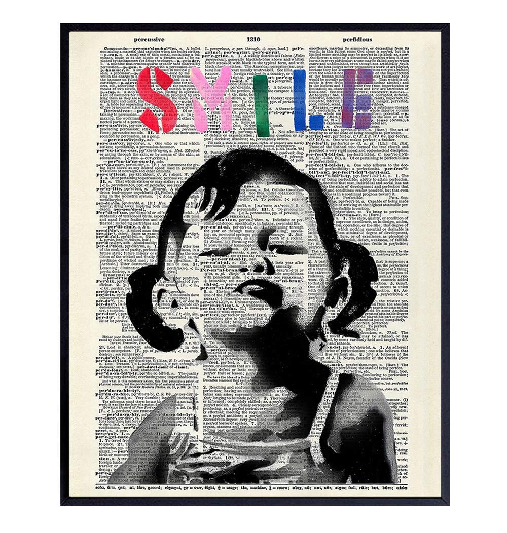 ASPORIC Poster Dictionary Art Home Decor - Upcycled Vintage Graffiti ...