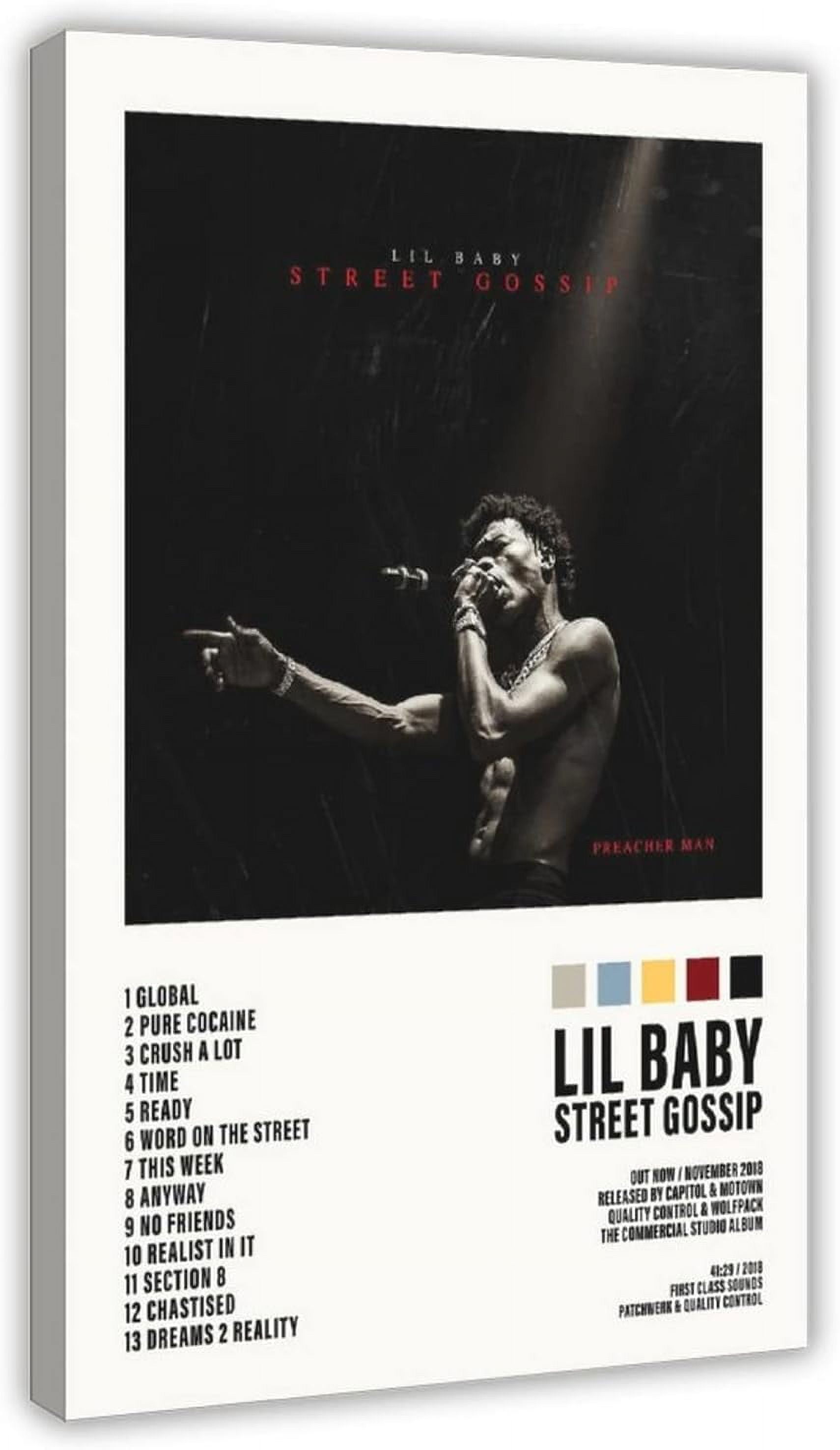 ASPORIC Poster Street Gossip Poster Album Cover Poster Canvas Poster ...