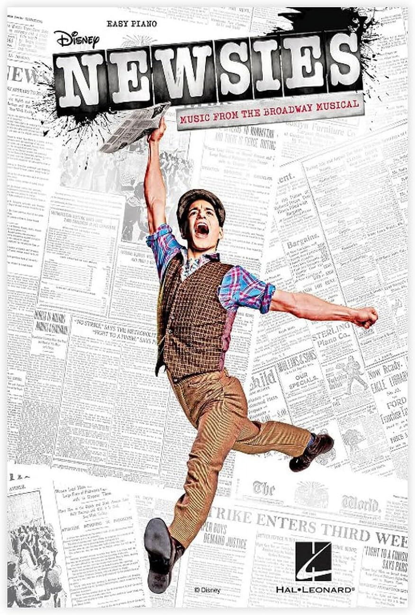 ASPORIC The Broadway Musical Newsies Poster Canvas Poster Wall Art ...