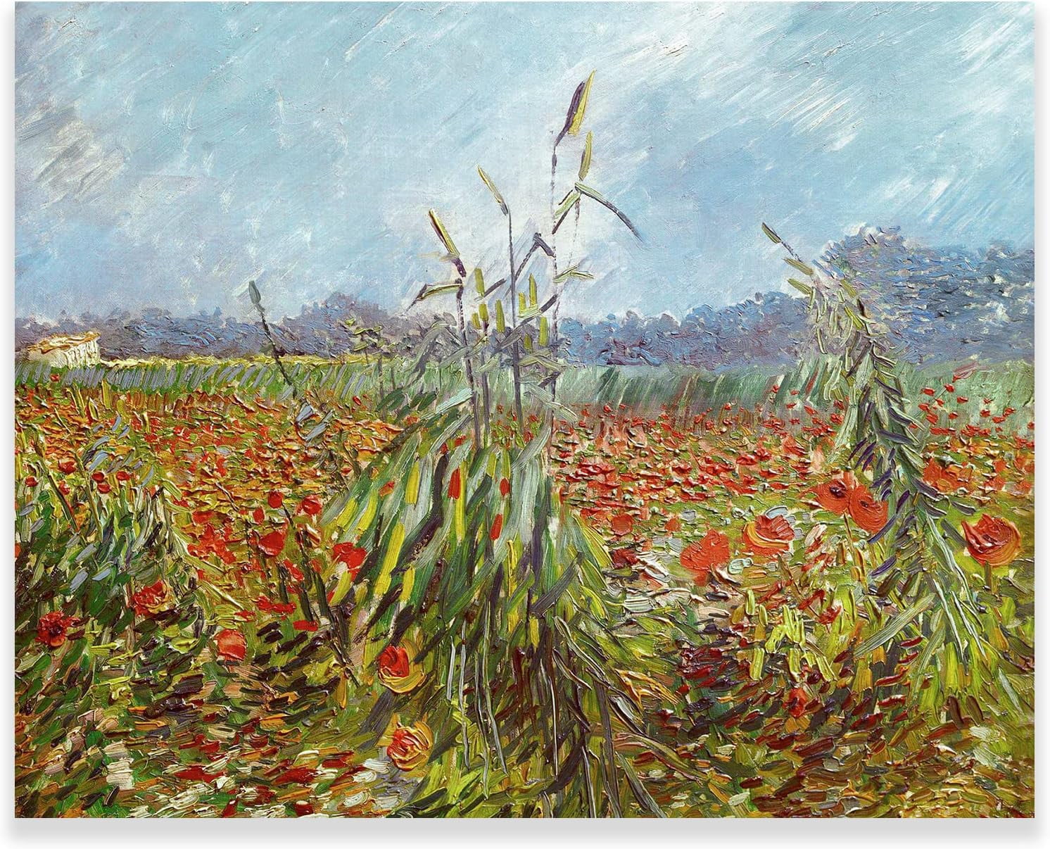 ASPORIC Vincent-Van-Gogh-Wall-Art---Green-Ears-of-Wheat-Poster ...