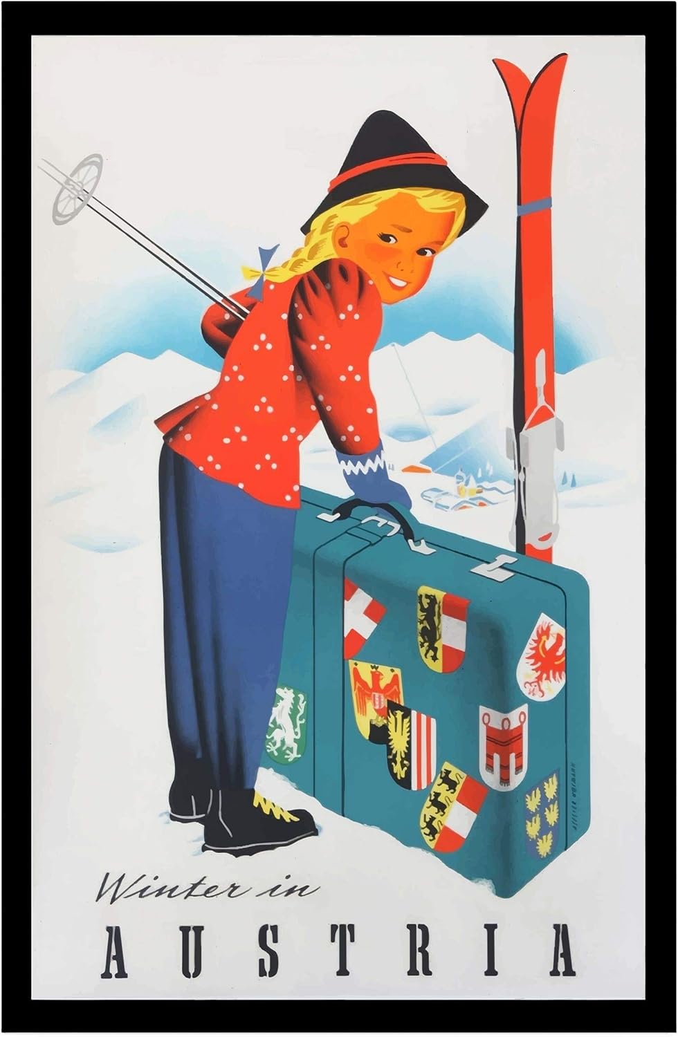 ASPORIC - Vintage Style Travel Poster Series- Poster Printing - Wall ...