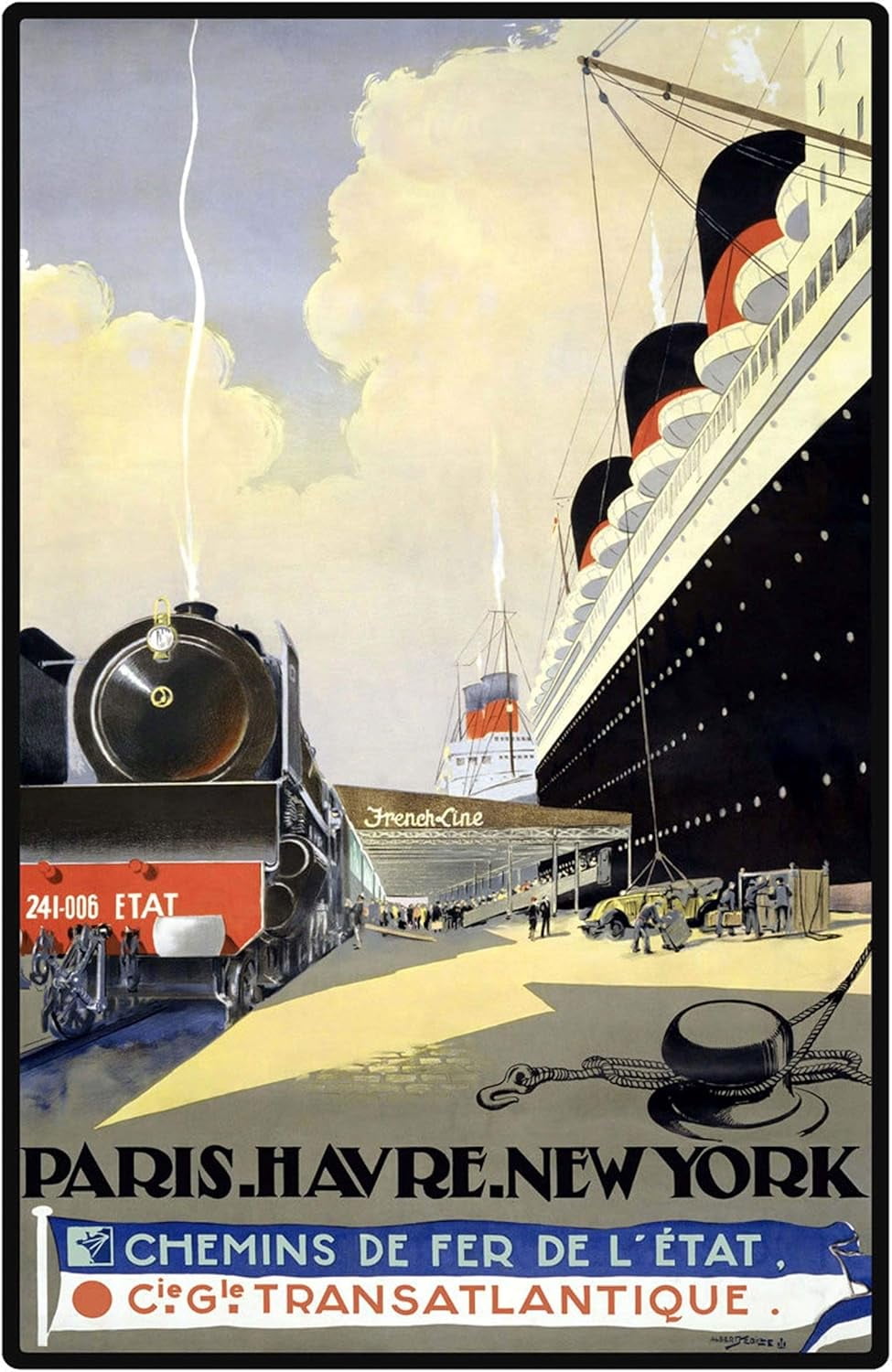 ASPORIC - Vintage Style Travel Poster Series- Poster Printing - Wall ...