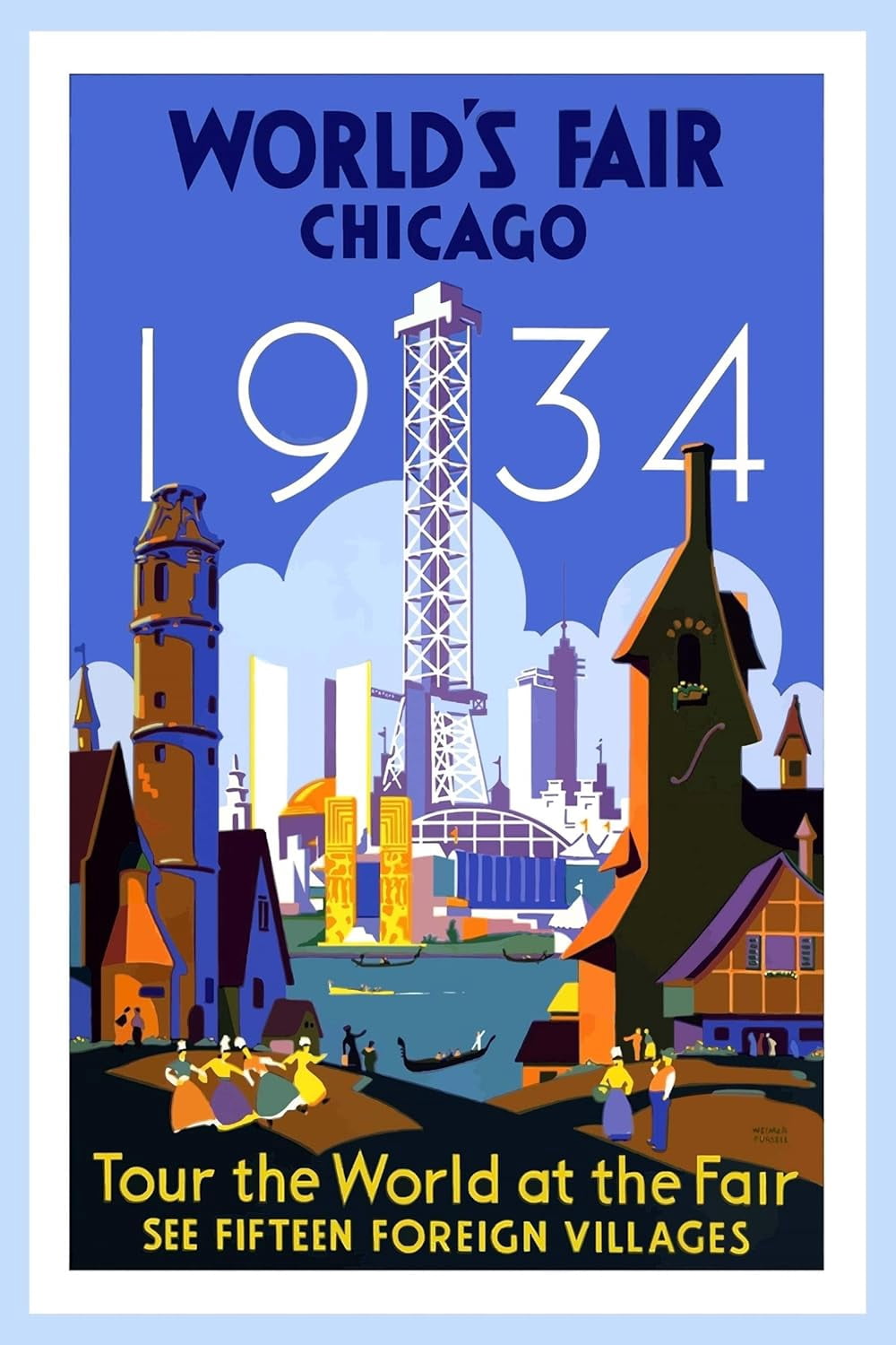 ASPORIC - Vintage Style Travel Poster Series- Poster Printing - Wall ...