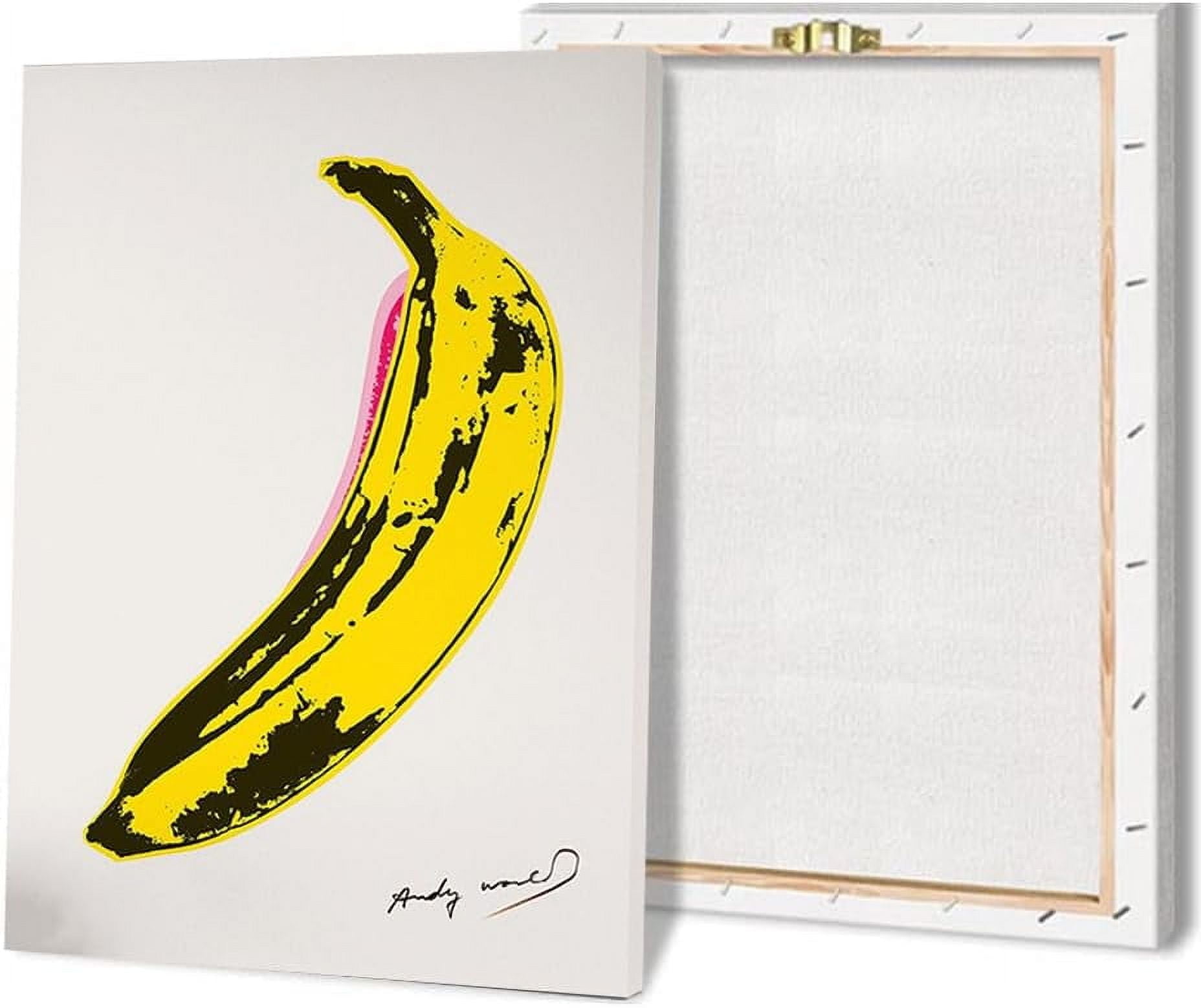 ASPORIC Wall Art Andy Warhol Banana Print Poster Pop Art Canvas Wall ...