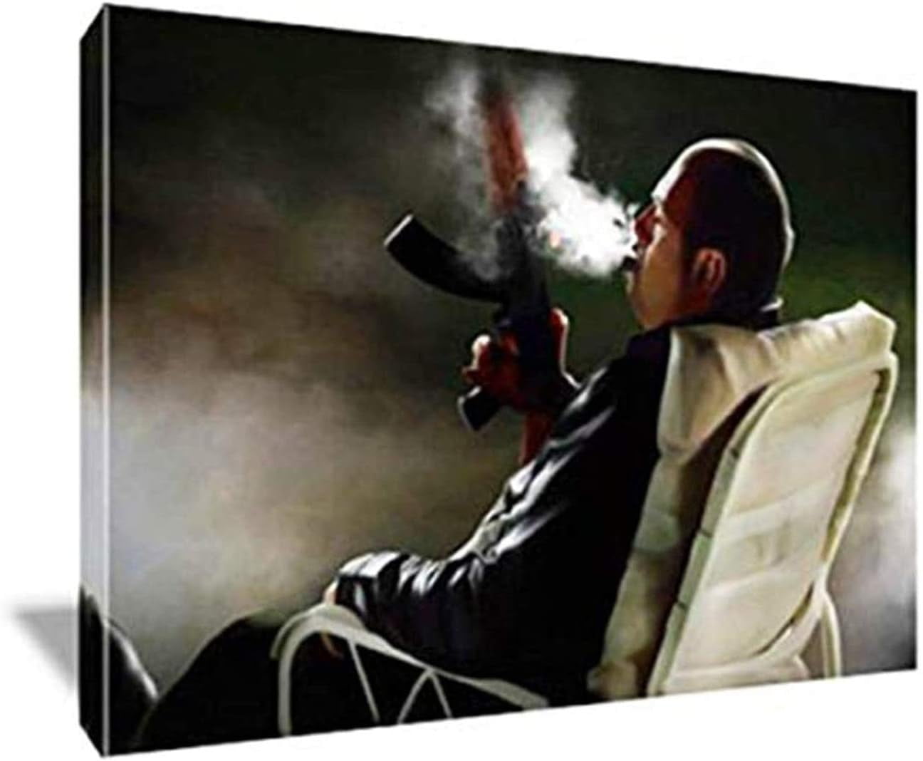 ASPORIC Wall Art Smoking Posters Prints Canvas Painting Mural Picture ...