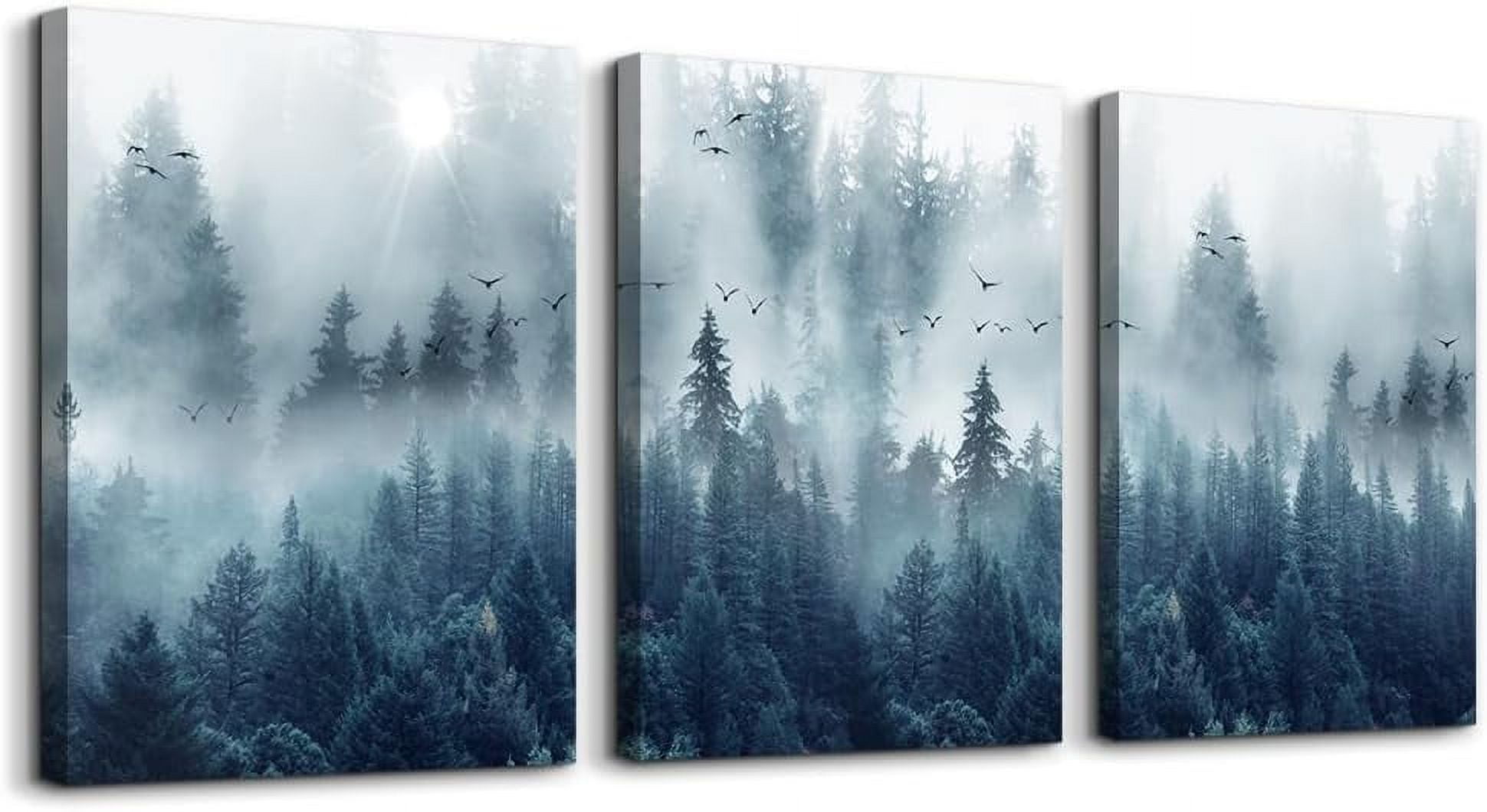ASPORIC Wall Decorations 3 Piece Framed Canvas Wall Art For Bedroom ...