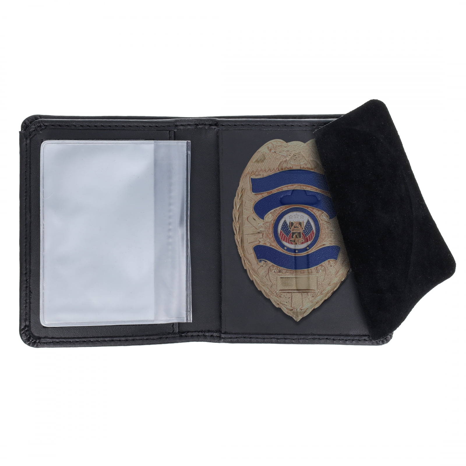 ASR Federal Tactical Security Accessories: Bifold Leather Wallet ID ...
