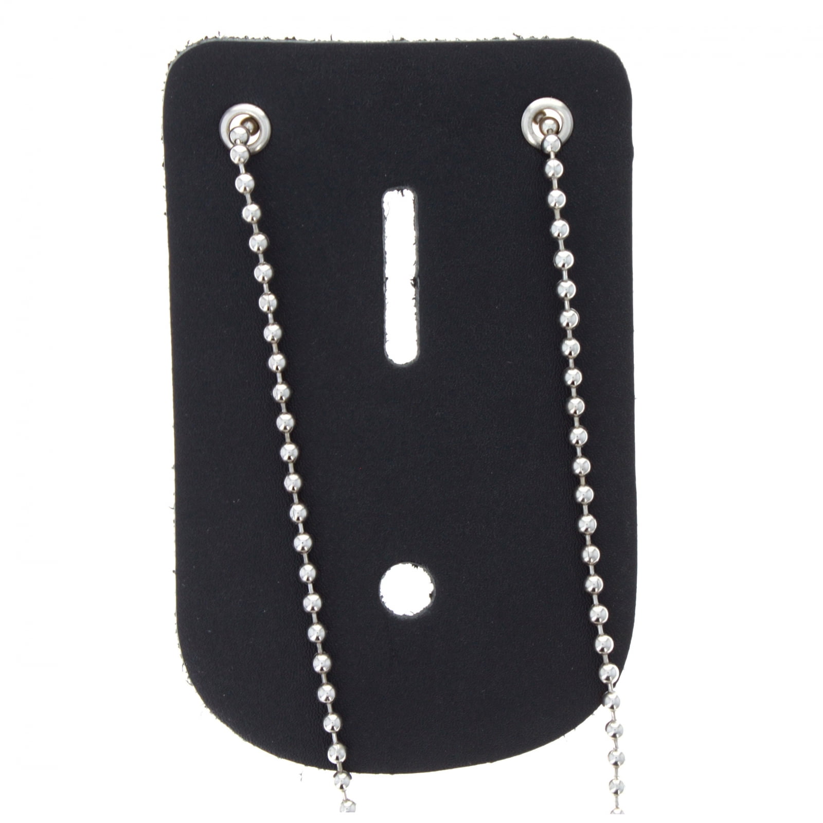 ASR Federal Leather Universal Fit Police Badge Holder with Lanyard Neck ...