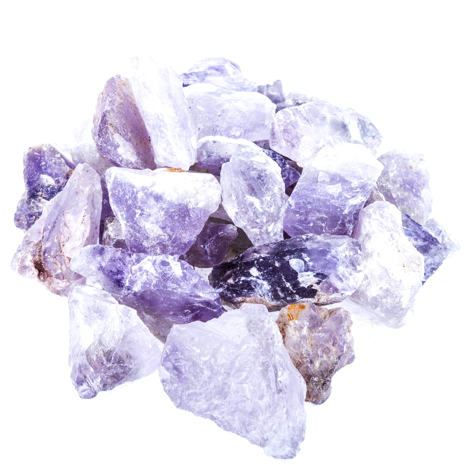 ASR Outdoor 1lb Rough Brazilian Amethyst Gemstone Paydirt Bag Gold ...