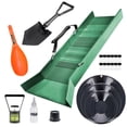 ASR Outdoor 21pc Lightweight Sluice Box and Gold Prospecting Tools Kit ...