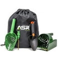 ASR Outdoor 5pc Green Metal Detecting Tools Kit with Drawstring Bag ...