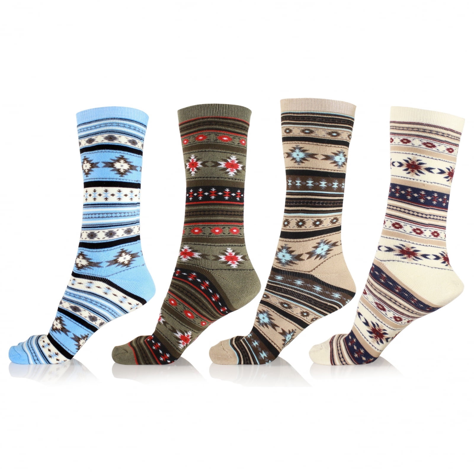 ASR Outdoor Beige Aztec Mens Socks Hiking Gear Camping Accessories, 1 ...