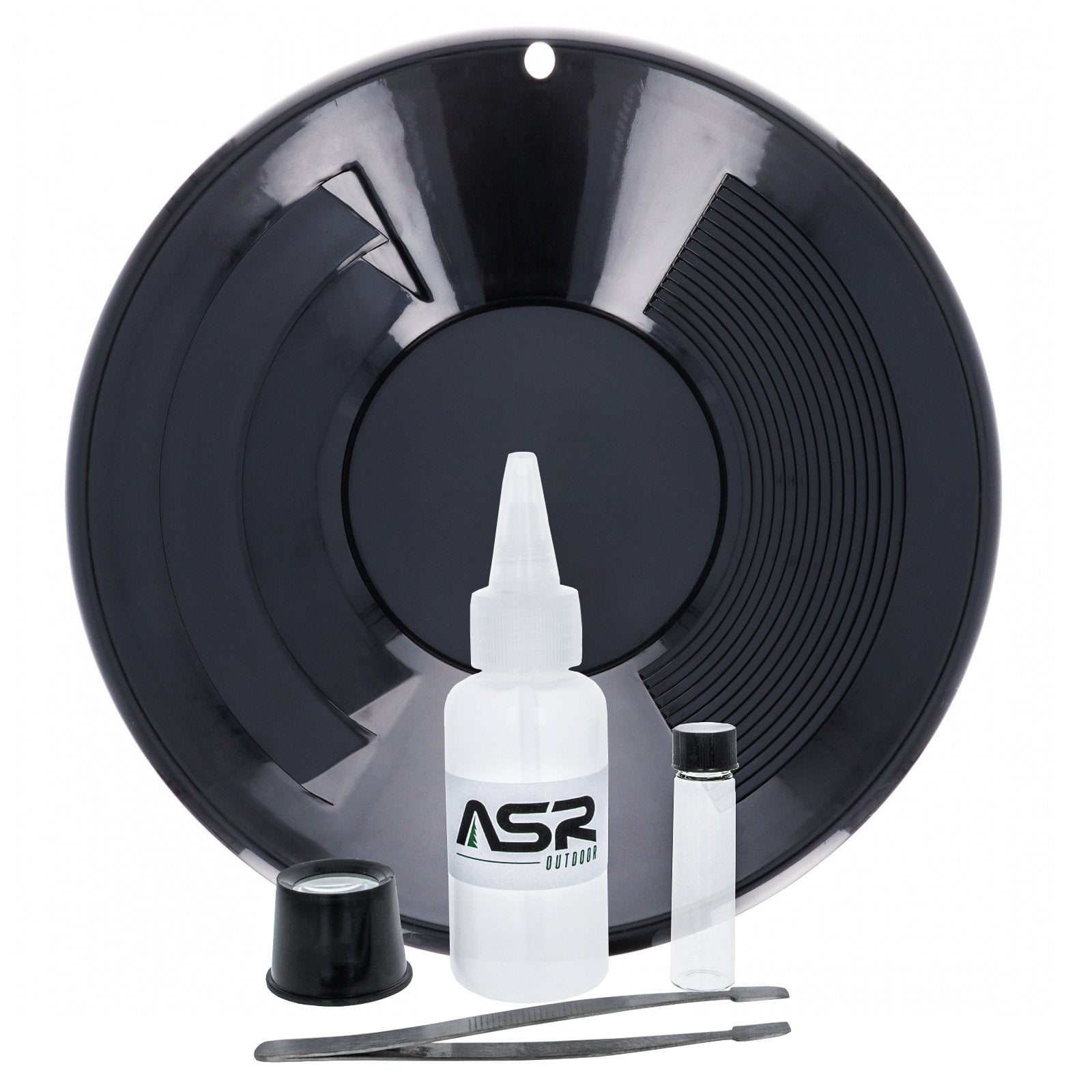 ASR Outdoor Gold Pan Gold Prospecting Beginners Kit, Vial, Snifter ...
