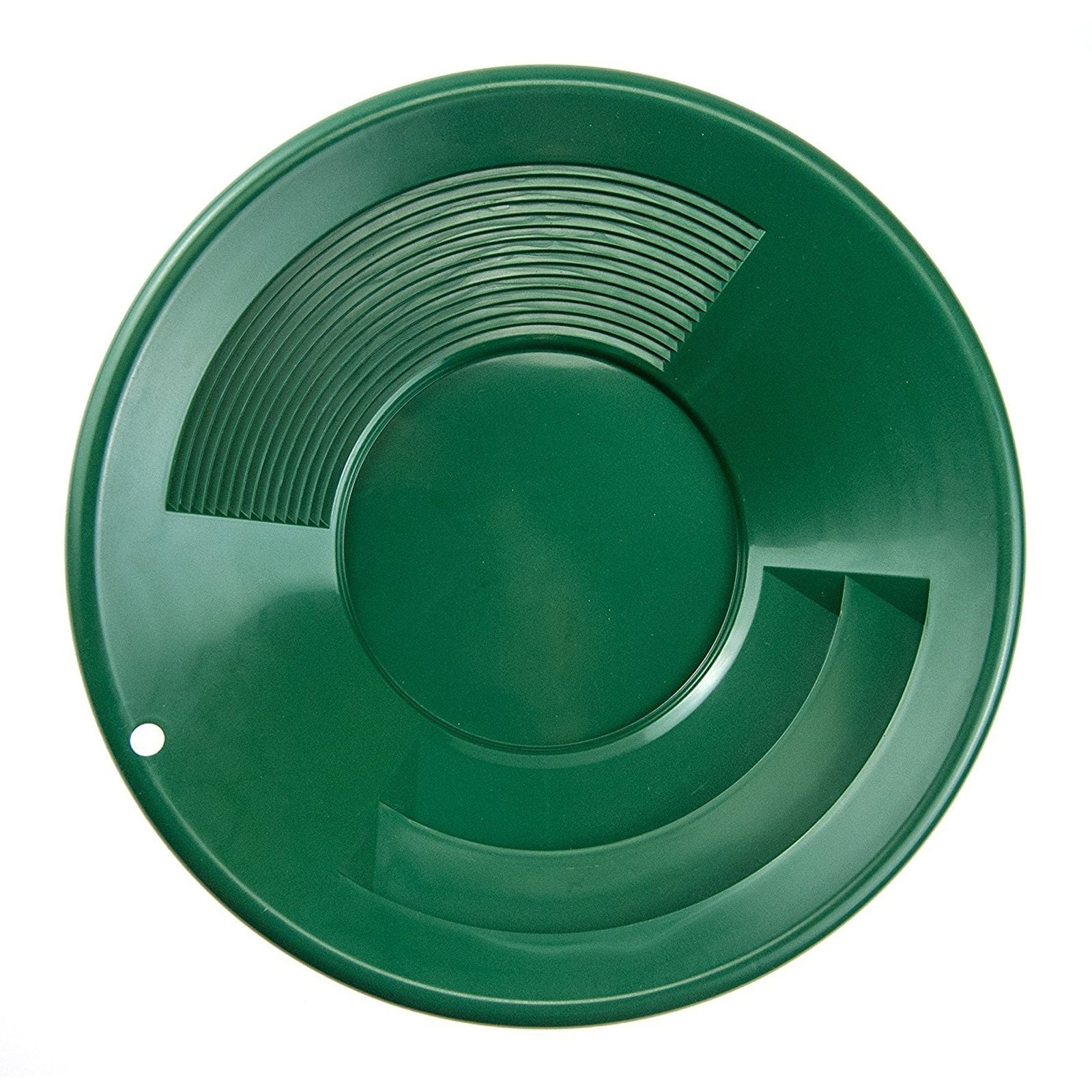 ASR Outdoor Equipment: 10 Inch Round Green Gold Mining Pan, 2 Riffle ...