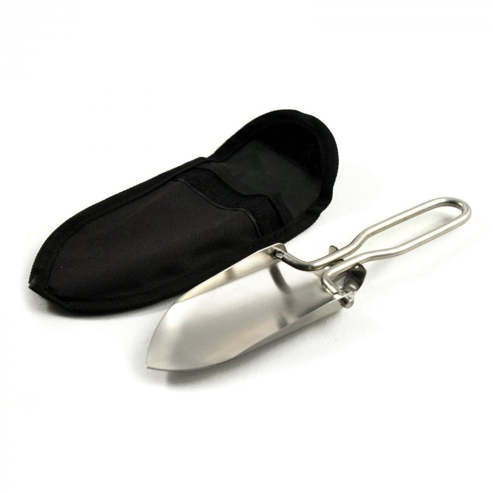 ASR Outdoor Stainless Steel 8.75in Folding Trowel with Belt Loop ...