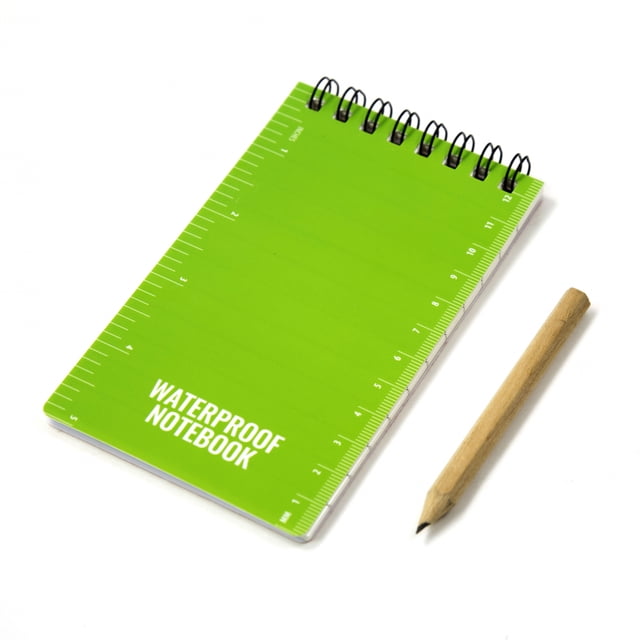 ASR Outdoor Waterproof Paper Pocket Spiral Notebook Travel Journal ...