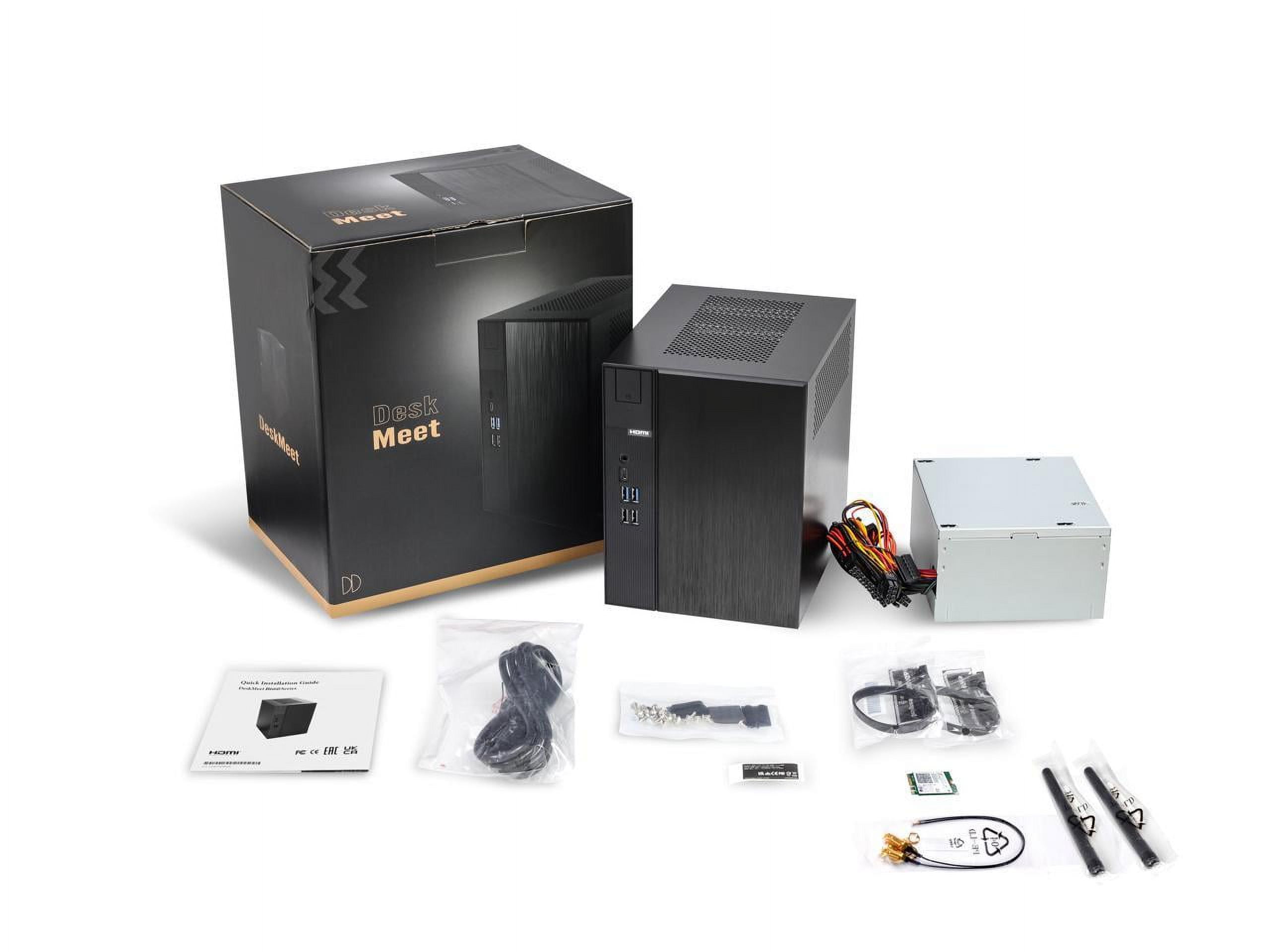 ASRock DESKMEET B660 12th Gen Intel Mini PC Barebone System, Supports ...
