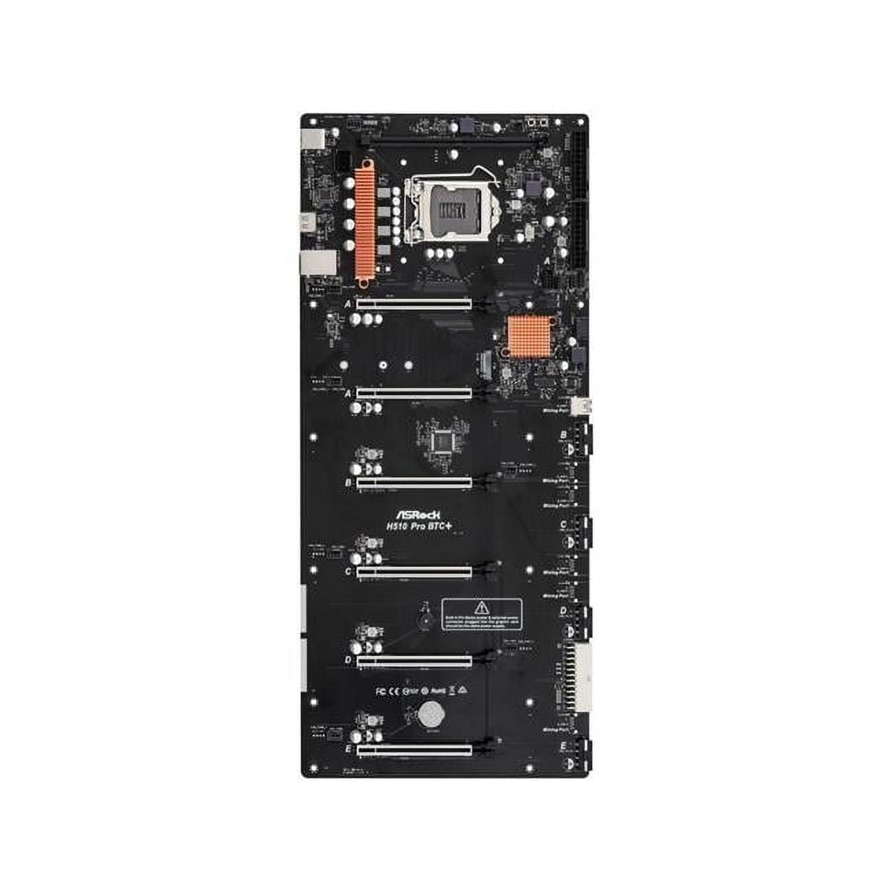 ASRock H510 PRO BTC+ LGA 1200 Intel H510 for Cryptocurrency Mining (BTC ...