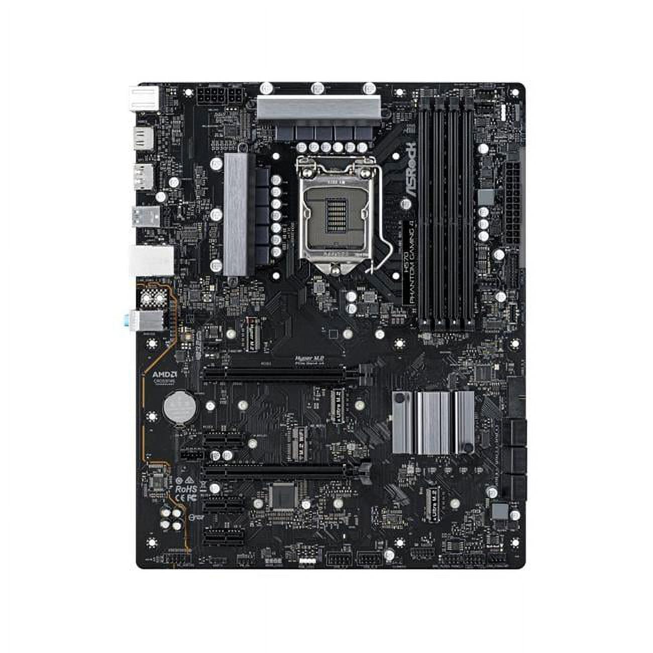 ASRock H570 Phantom Gaming 4 LGA 1200 Intel H570 SATA 6Gb/s ATX Intel ...