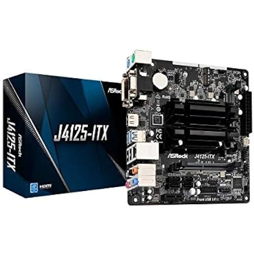 ASRock J4125B-ITX - motherboard - mini ITX - Intel Celeron J4125 - Walmart.com