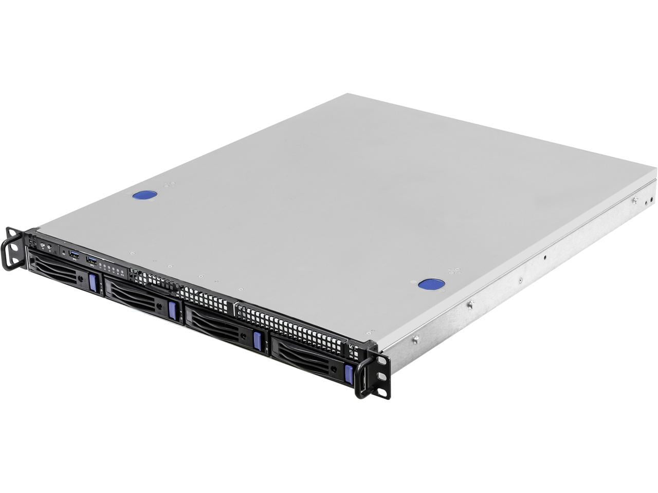ASRock Rack 1U4LW-ROME/2T 1U Rackmount Server Barebone Socket SP3 RDIMM ...