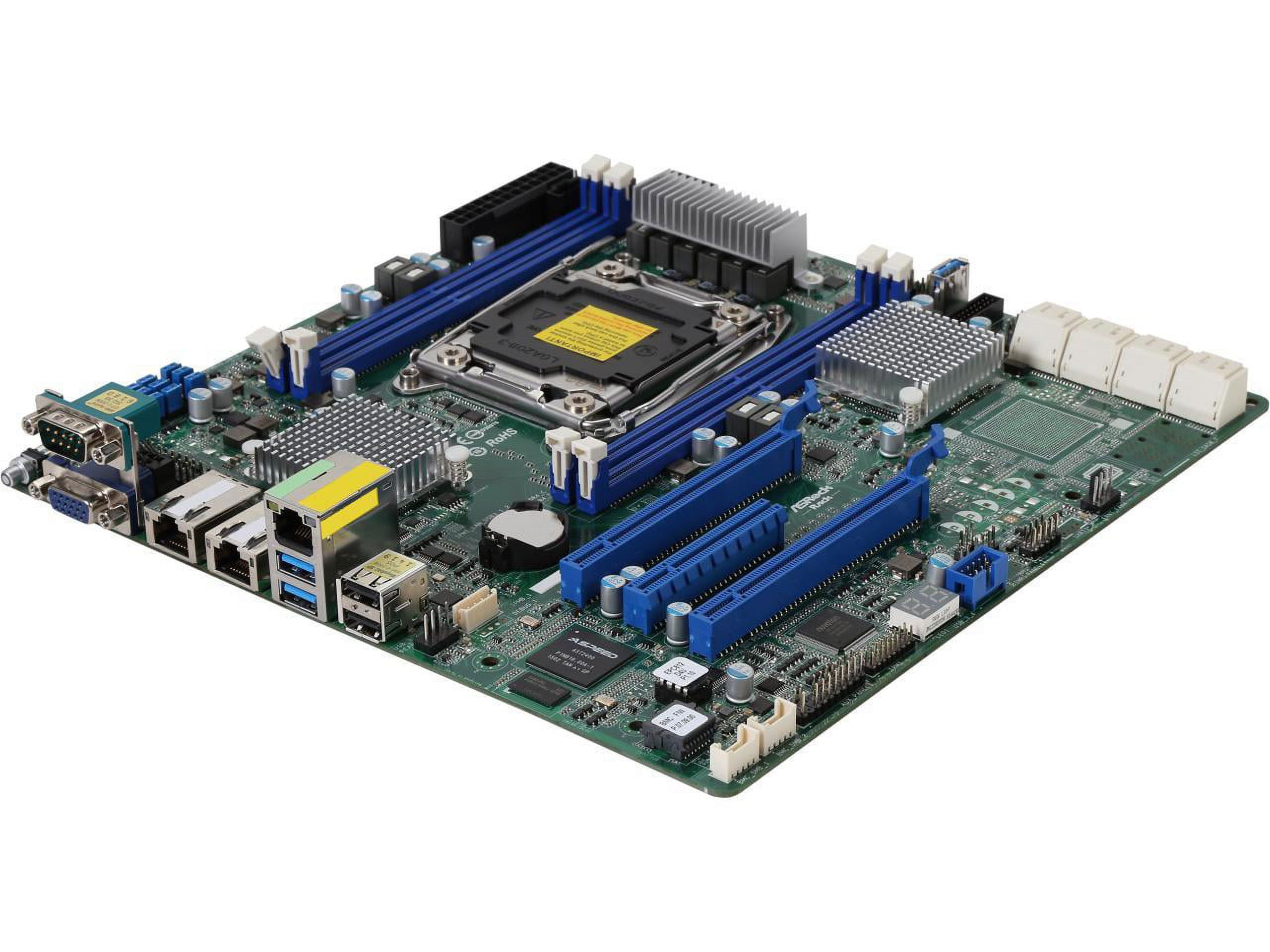 ASRock Rack EPC612D4U Micro ATX Server Motherboard LGA 2011 R3 Intel ...