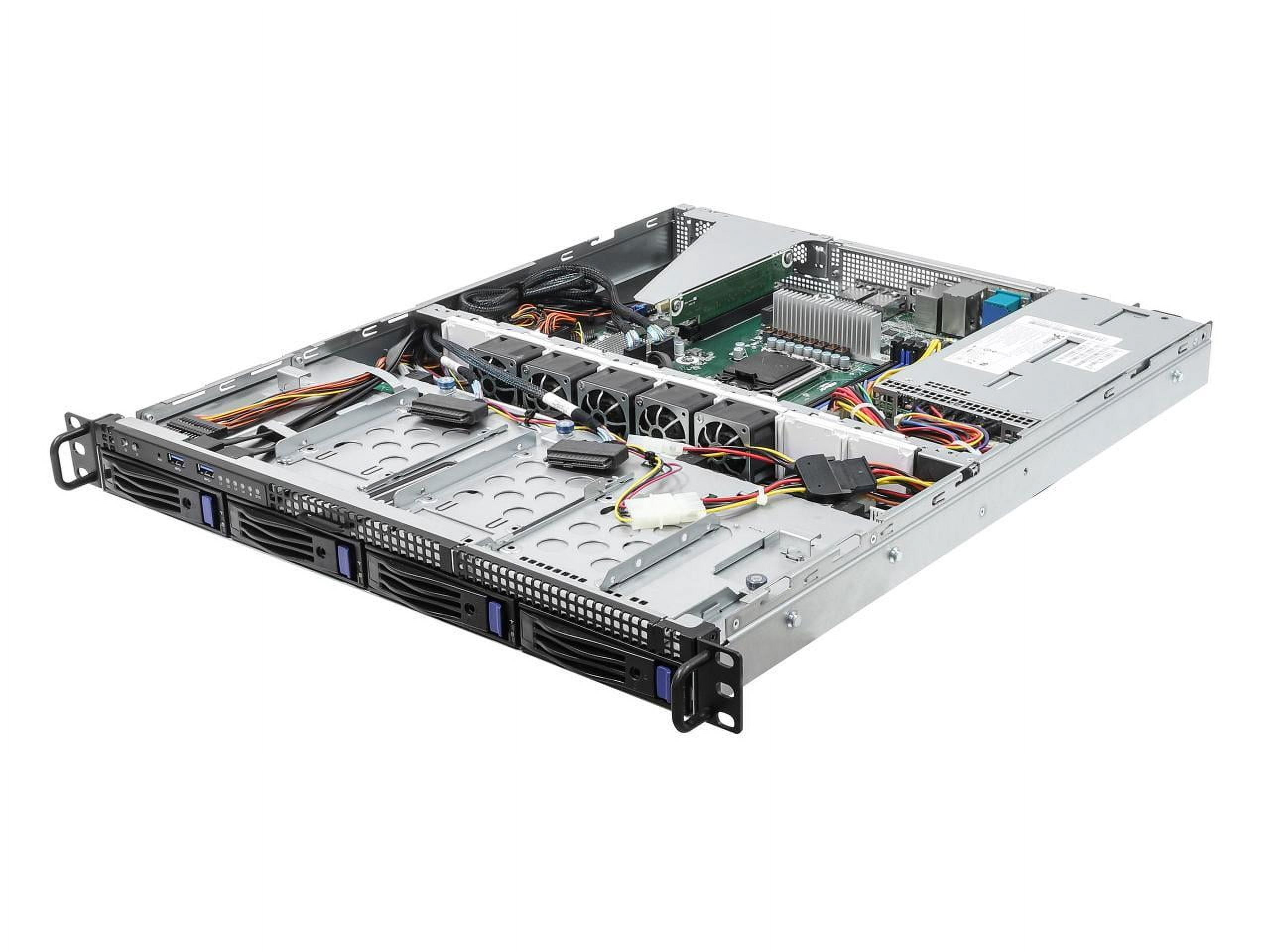 ASRock Rack Server Barebone 1U4LW-C262/2L2T RPSU 4x 3.5" Hot Swappable ...