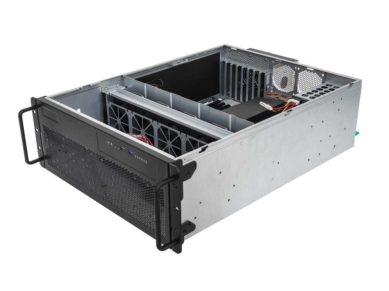 ASRock Rack Server Barebone 4U4G-WRX80/2T Single Socket SP5 (LGA 6096 ...