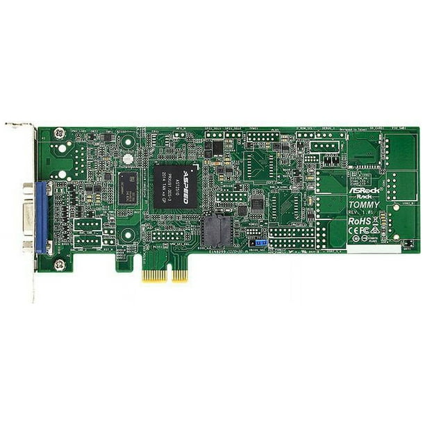 ASRock Rack TOMMY Low-profile PCIe VGA Card - Walmart Business Supplies
