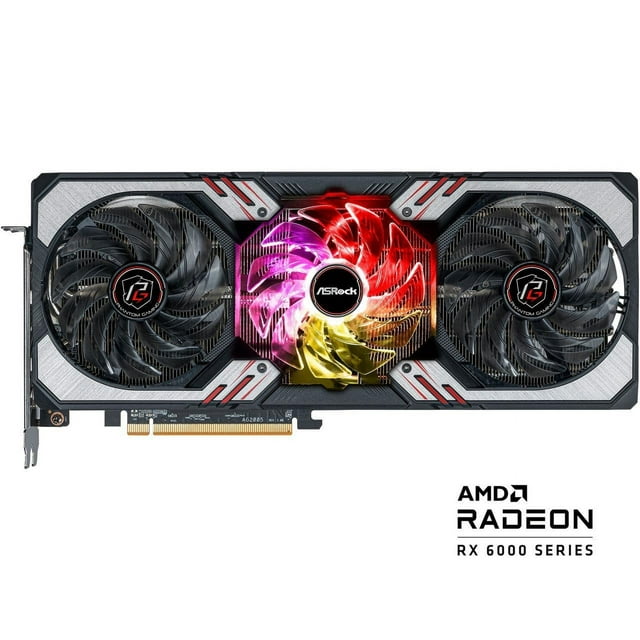 ASRock Radeon RX 6700 XT Phantom Gaming D Video GPU, 12GB GDDR6 VRAM ...