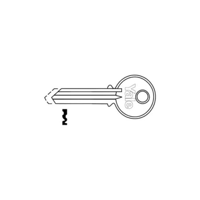 ASSA Abloy Accentra RN11GE 6-Pin Key Blanks - GE Keyway - Walmart.com