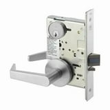 ASSA Abloy Accentra AUR8808FL626 1.25 in. Yale Commercial Mortise Classroom Lever Lockset, Satin ...