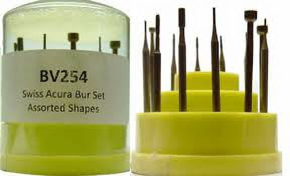 ASSORTED SHAPES BURS/12 PCS - Walmart.com