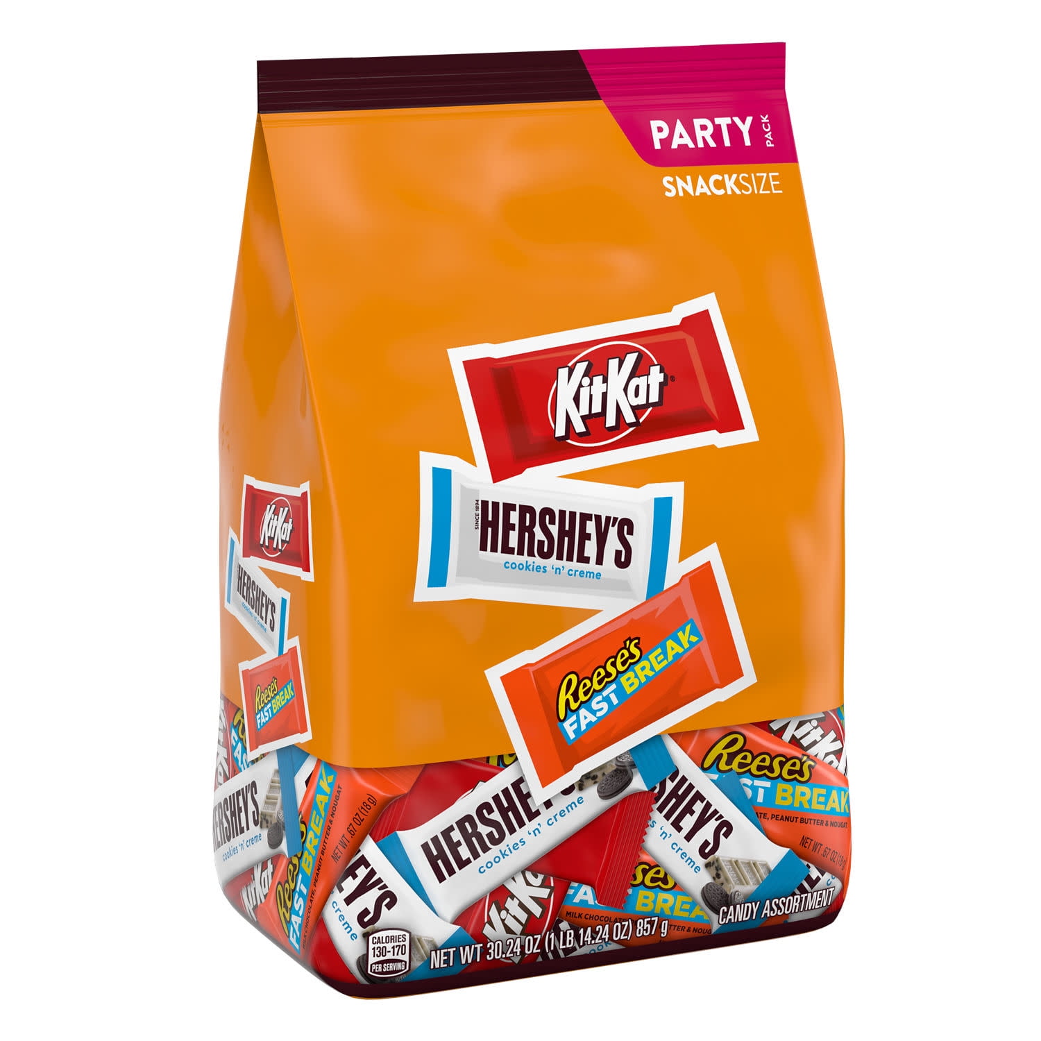 Hershey's, Kit Kat And Reese's Assorted Flavored Snack Size Candy ...