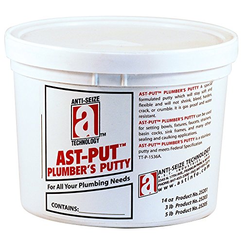 AST-Put 25205 Plumber's Putty, Professional Grade, 5 lb. Tub - Walmart.com