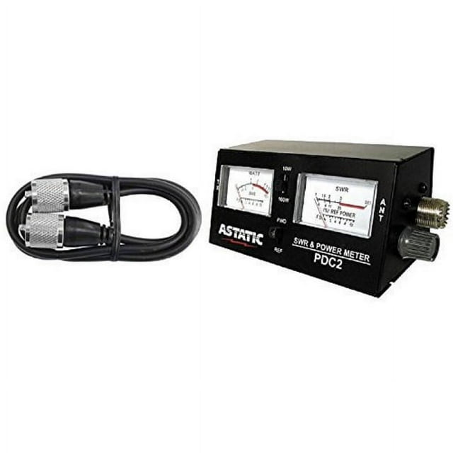 ASTATIC PDC2 50 Ohm Reader, SWR / RF / Field Strength Test Meter with ...