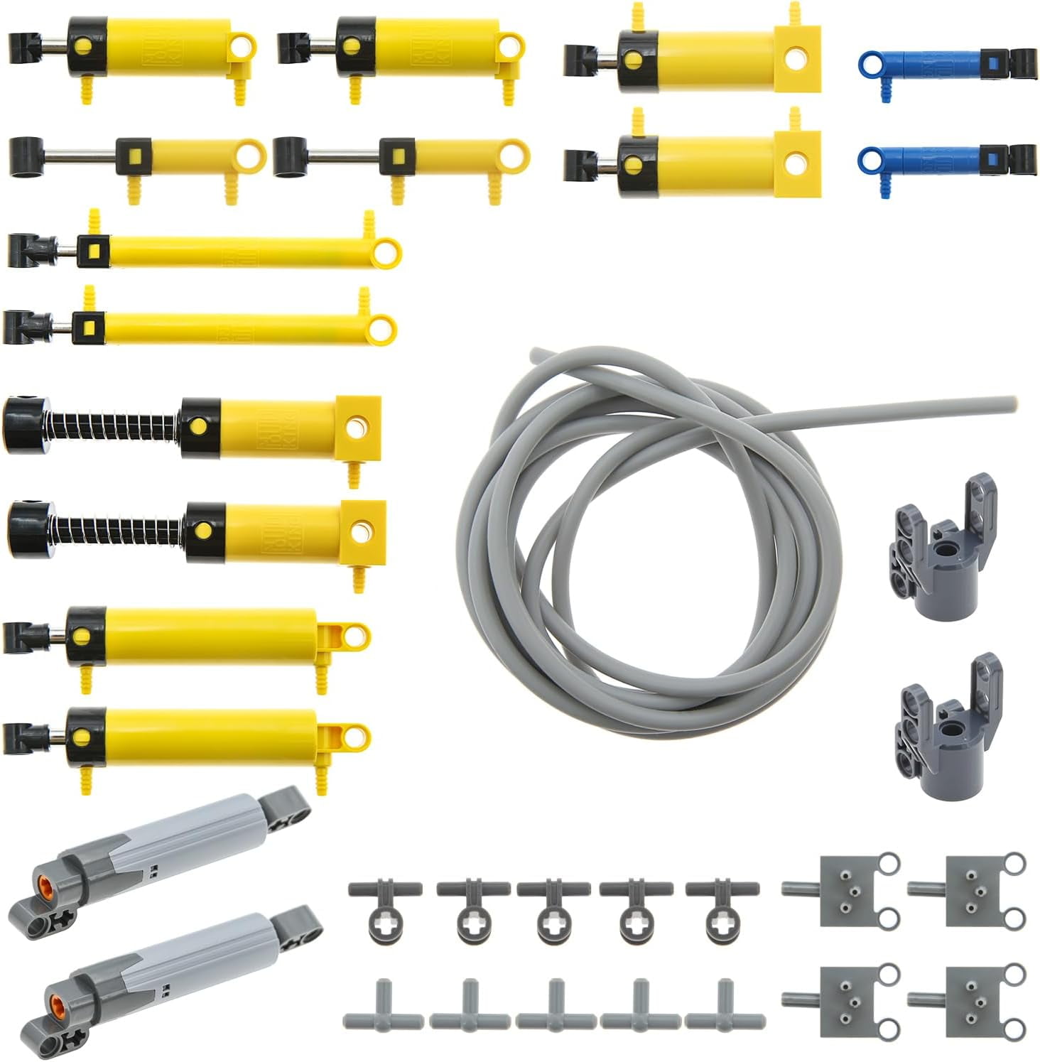 ASTEM 33pcs Pneumatic Technic-Parts Kit Compatible with Lego Pneumatic ...