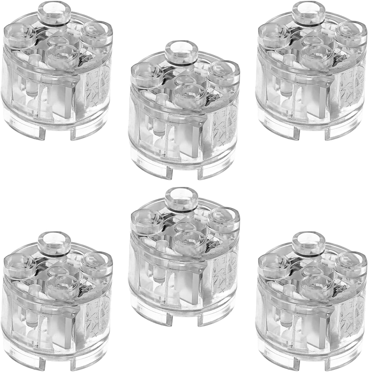 ASTEM Light White Light-Up-Bricks Accessories Kits, 2x2 Classic ...