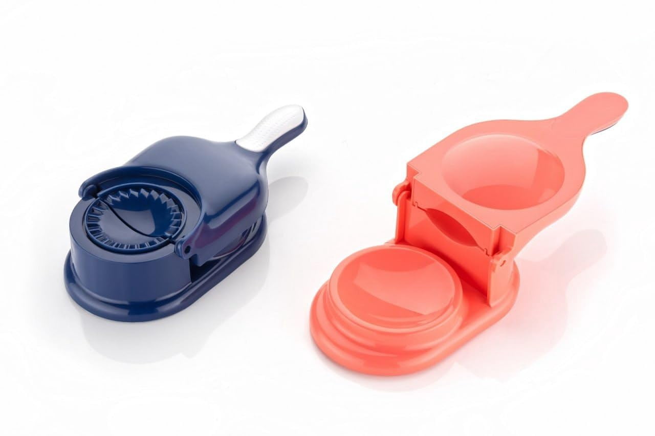 ASTIKAYA Dumpling Puri Maker 2 in 1 Momo Maker Gujiya Maker Machine ...
