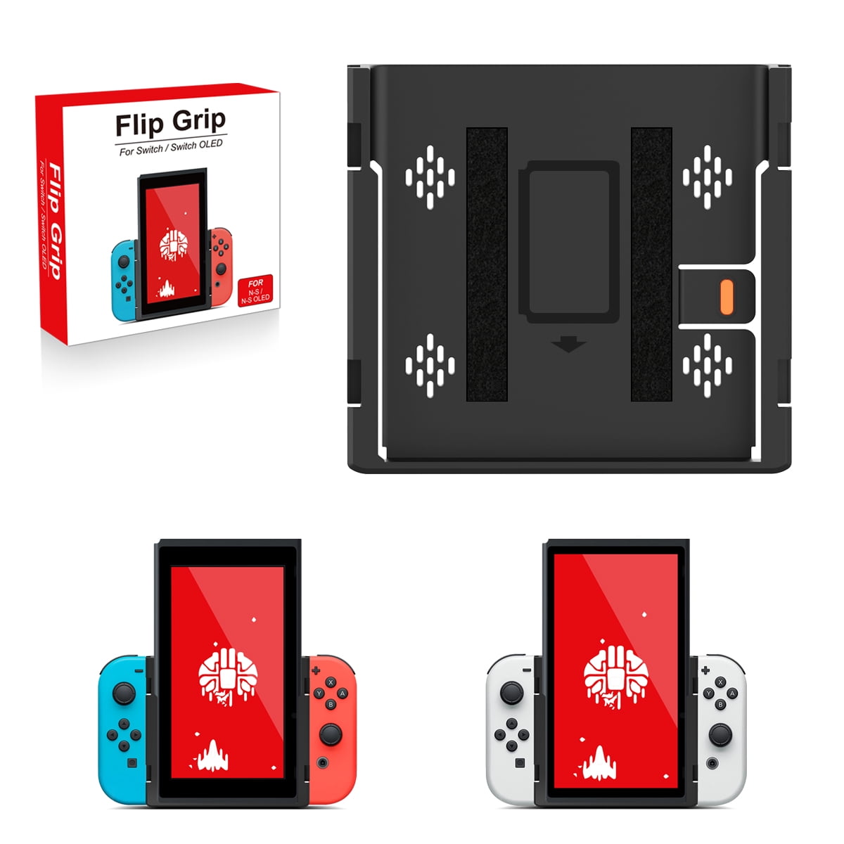 ASTONEY Switch Portrait Mode Flip Grip Handheld for Nintendo Switch ...