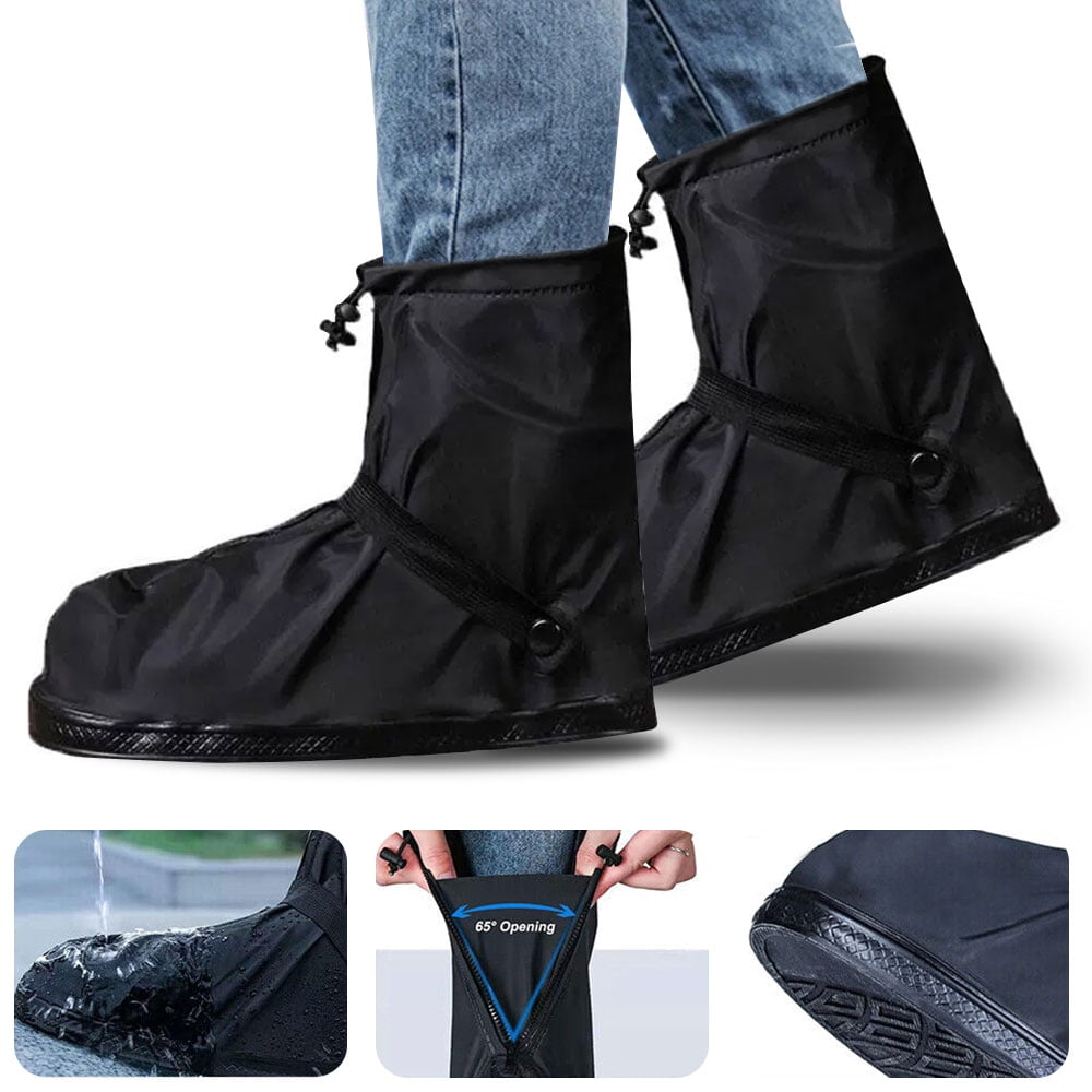 ASTRAEA Waterproof Shoe Covers, Reusable & Foldable Rain Boot Cover ...