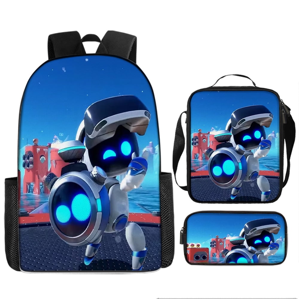 ASTRO-BOT Anime Backpack for Teen/Womens/Mens Cartoon Backpack Set ...