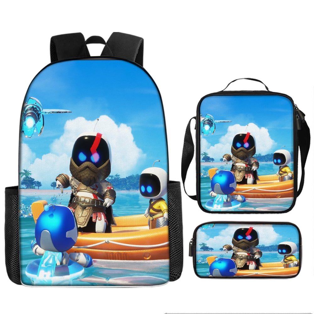 ASTRO-BOT Anime Backpack for Teen/Womens/Mens Cartoon Backpack Set ...