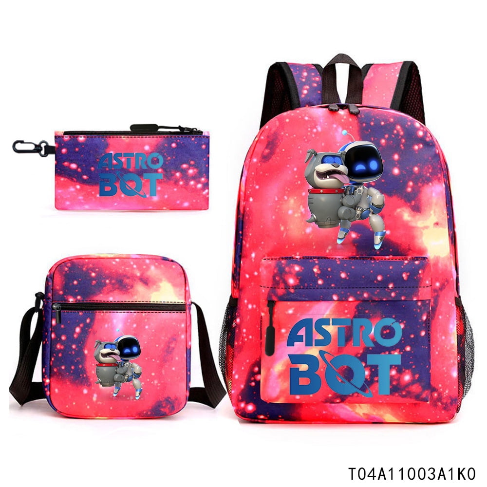 ASTRO-BOT Anime Backpack for Teen/Womens/Mens Cartoon Backpack Set ...