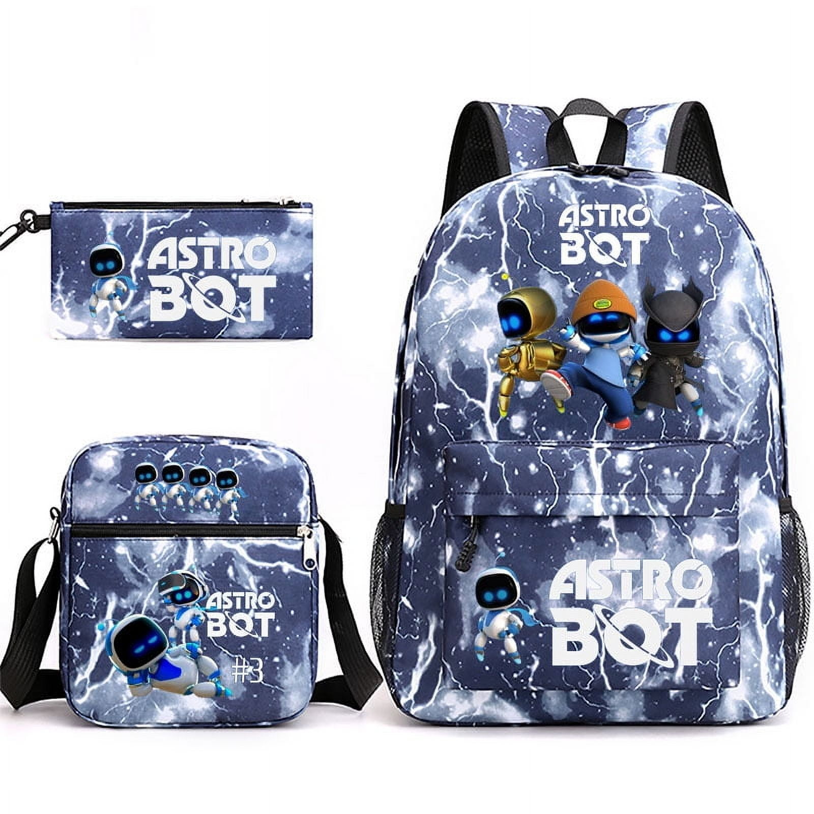 ASTRO/BOT Anime Backpack for Teen/Womens/Mens Cartoon Backpack Set ...