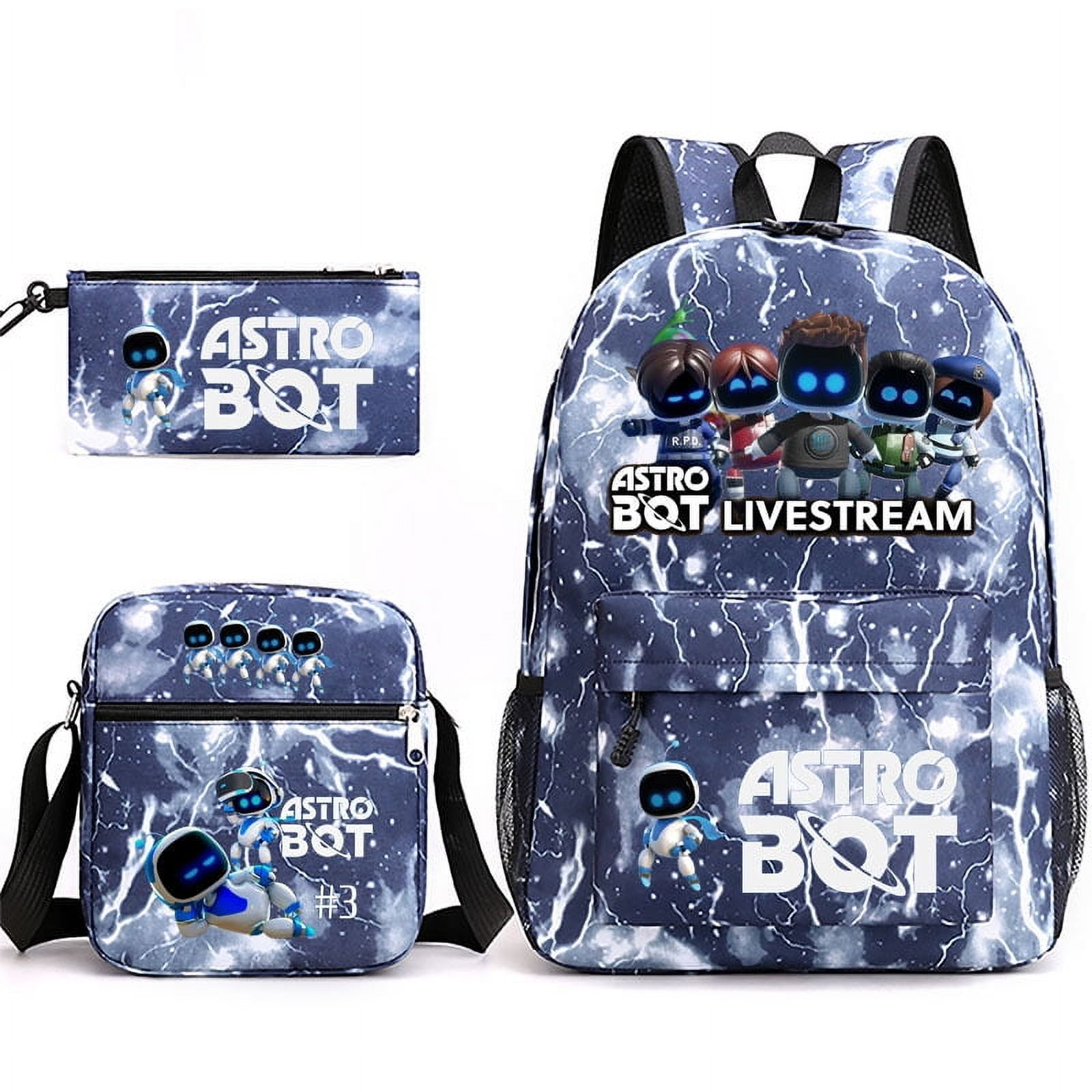 ASTRO/BOT Anime Backpack for Teen/Womens/Mens Cartoon Backpack Set ...
