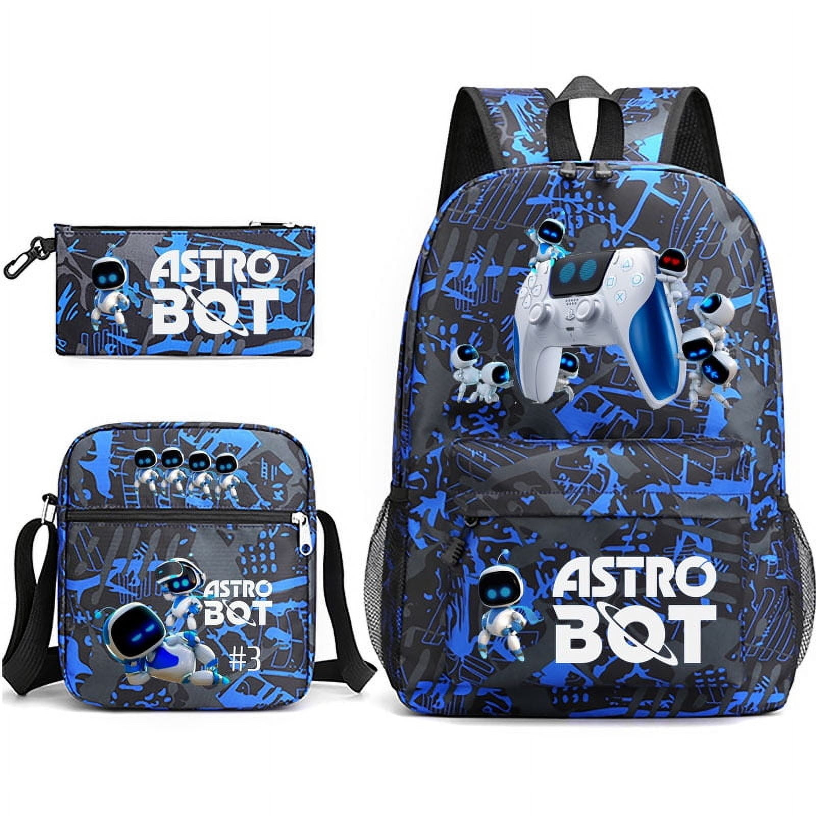 ASTRO-BOT Anime Backpack for Teen/Womens/Mens Cartoon Backpack Set ...