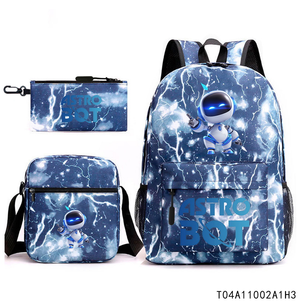 ASTRO-BOT Anime Backpack for Teen/Womens/Mens Cartoon Backpack Set ...